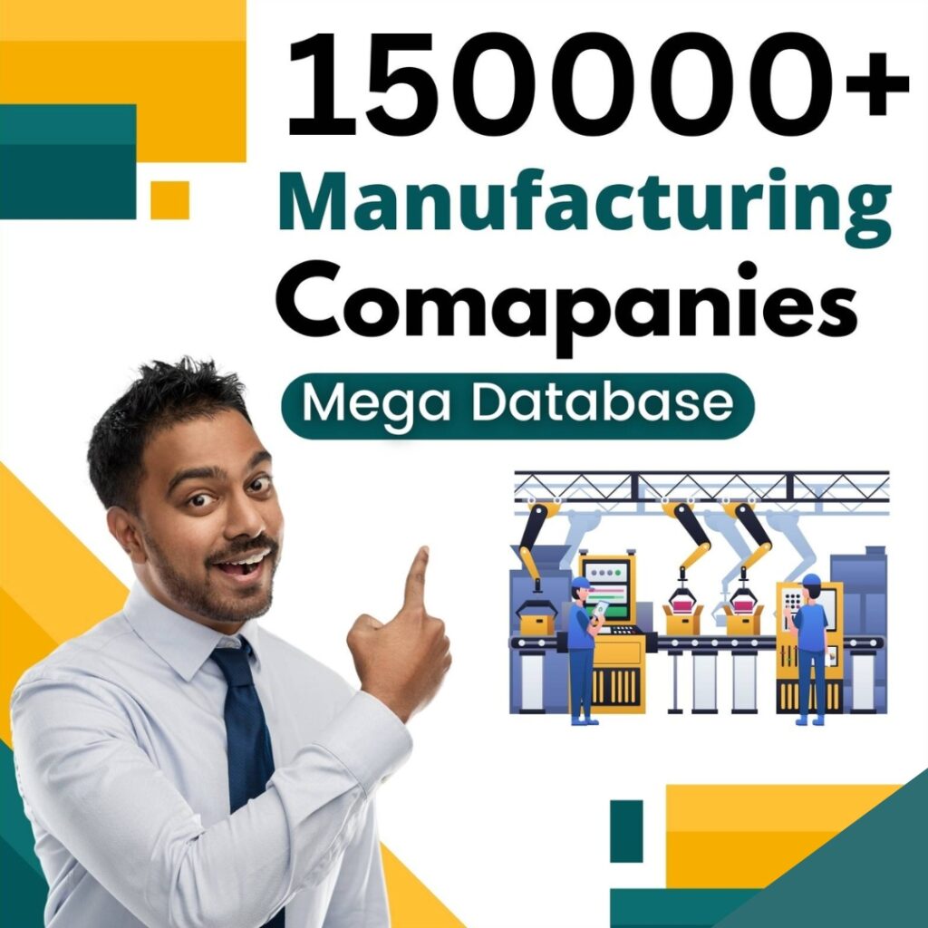 150000+ Manufacturing Companies Database - Netbourn