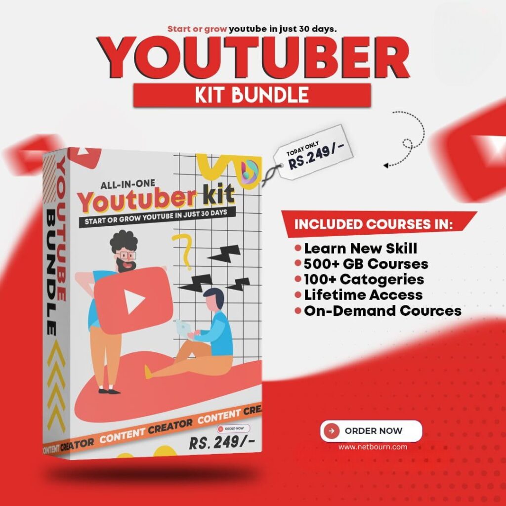 Youtuber Kit Bundle Pro - Netbourn